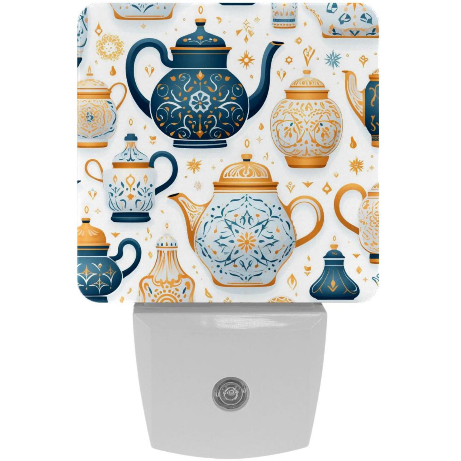 Arabic teapot LED Square Night Lights - Modern and Versatile Plug-in ...