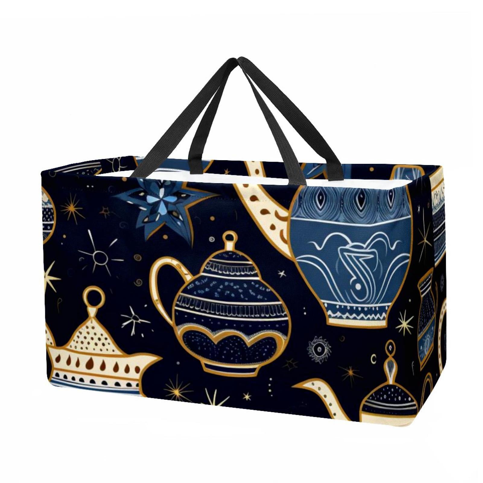 Arabic teapot Large Foldable Storage Basket and Grocery Bags ...