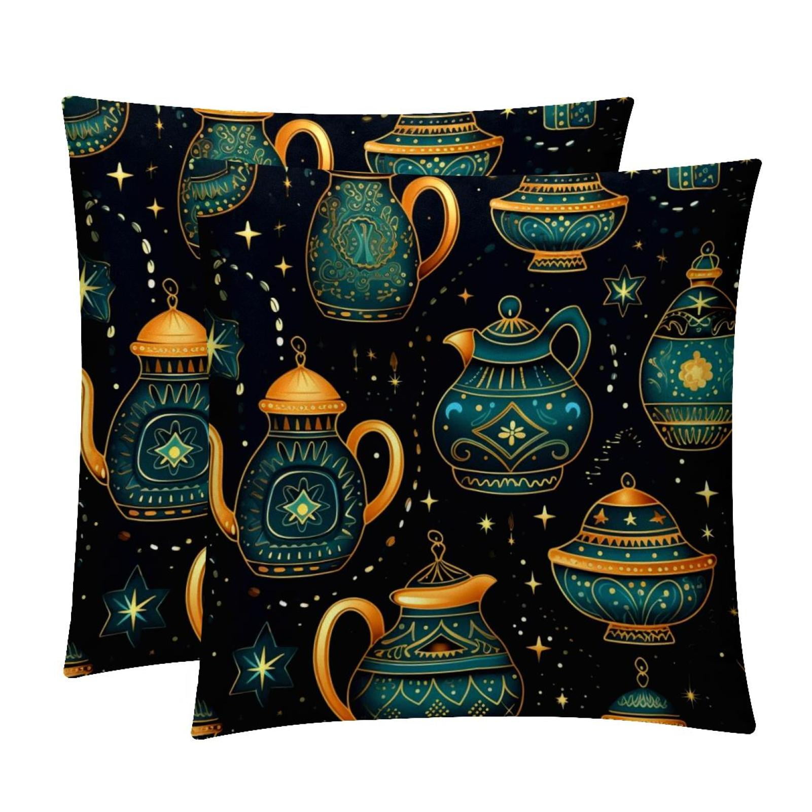 Arabic teapot Pillow Covers Inserts, Decorative Pillows, Throw Pillows ...