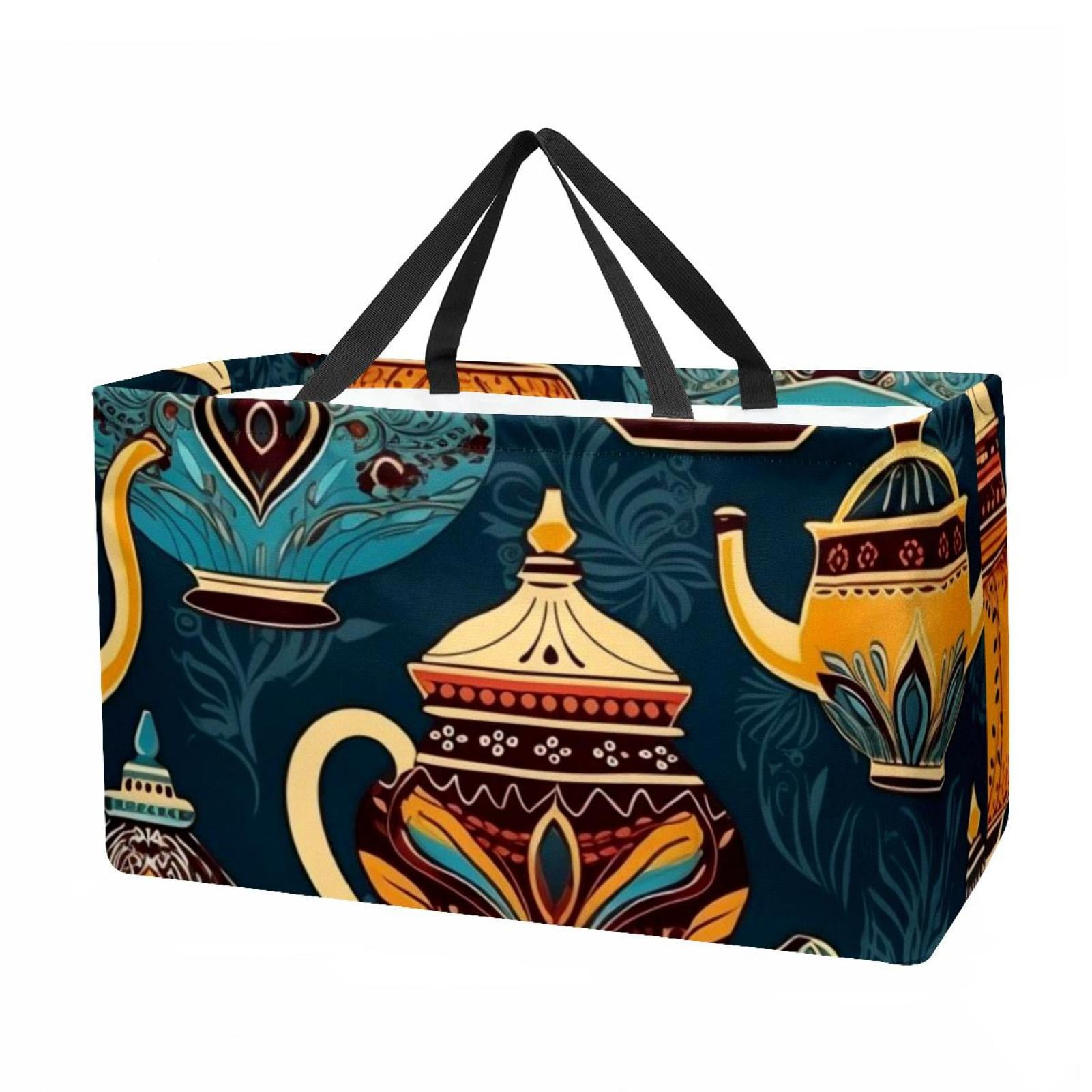 Arabic teapot Portable Reusable Collapsible Bucket Picnic Basket ...