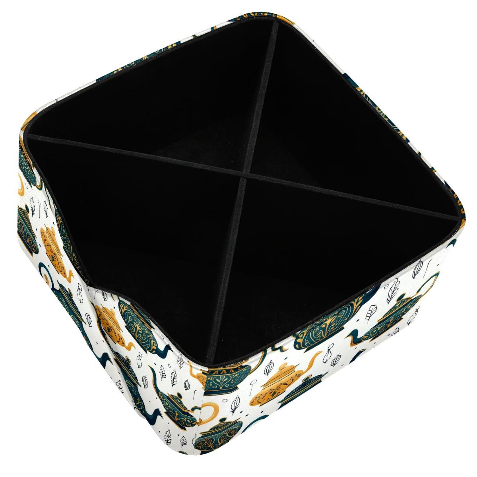 Arabic teapot Square Pen Organizer with 4 Compartments, Removable ...