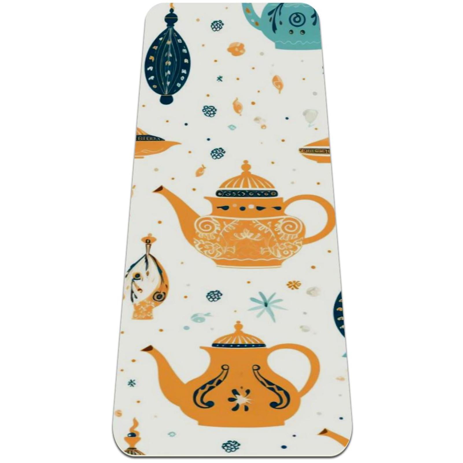 Arabic teapot TPE Yoga Mat - Texture for Comfortable and Effective ...