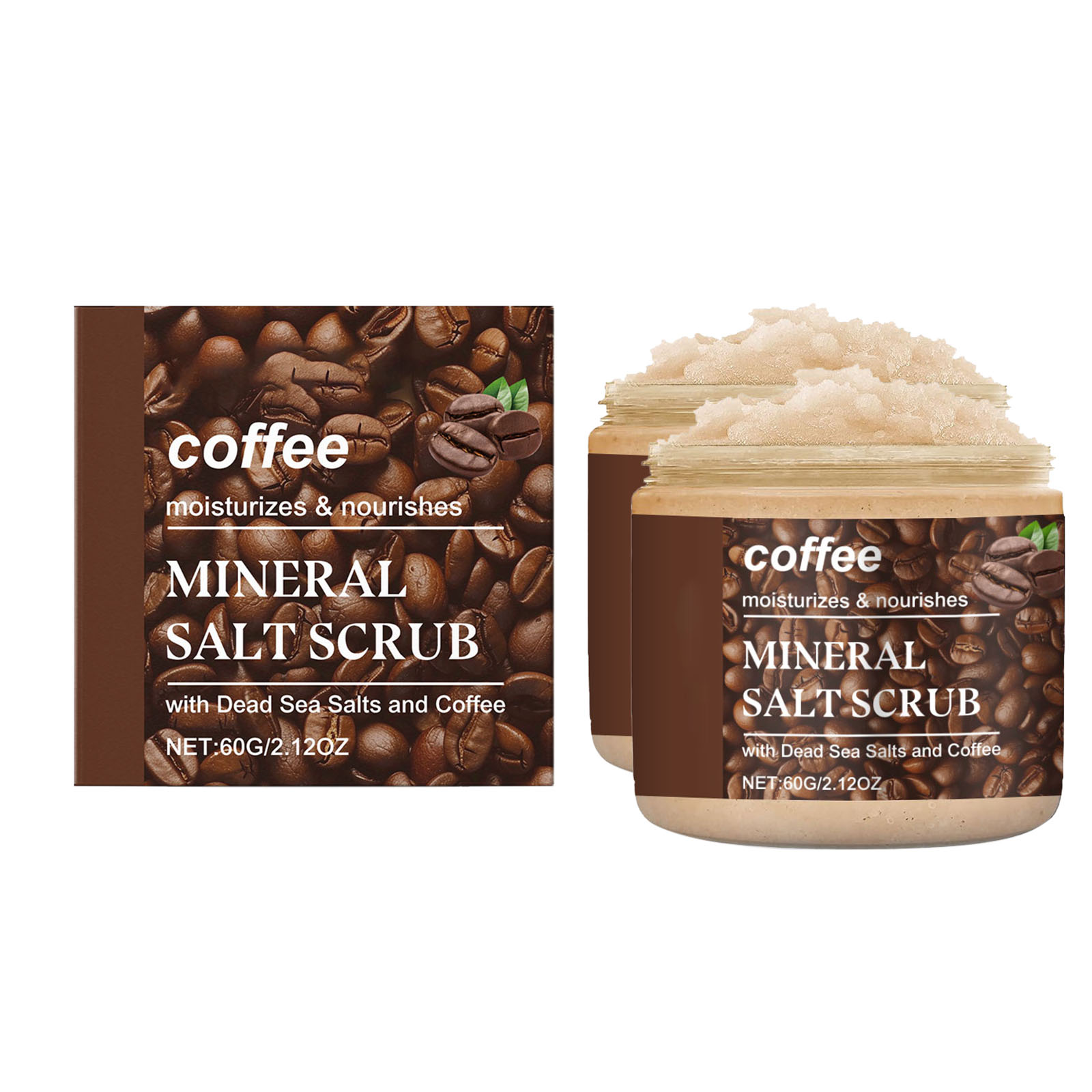 Arabica Coffee Body Scrub Cream Dry Dead Skin Exfoliating Polish Paste ...
