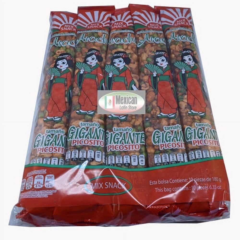 Arachi Picosito Mix Snack, 10-pcs 3-lb Bag, Peanuts, Beans, Chickpeas ...