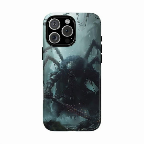 Arachnid Spider Souls Monster Knight Fantasy Art for iPhone 17 16 15 14 ...