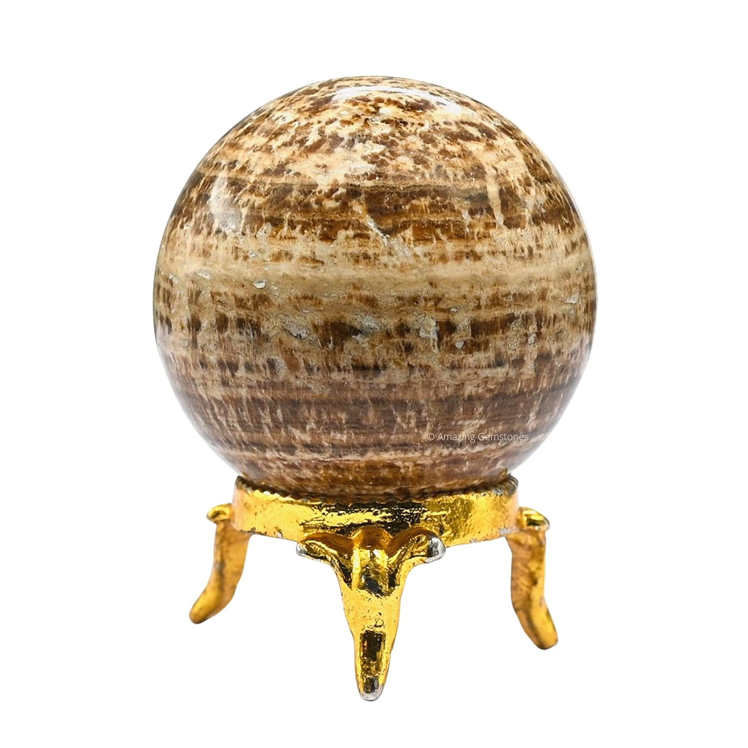 Aragonite Crystal Ball Sphere 1.5" Inches - Walmart.com