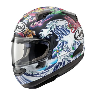 Arai Helmets Quantum-X Oriental Helmet (Large, Oriental Black Frost ...
