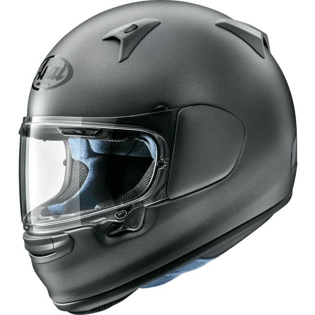 Arai Regent-X Solid Motorcycle Helmet (M2020D) Gun Metal Frost SM ...