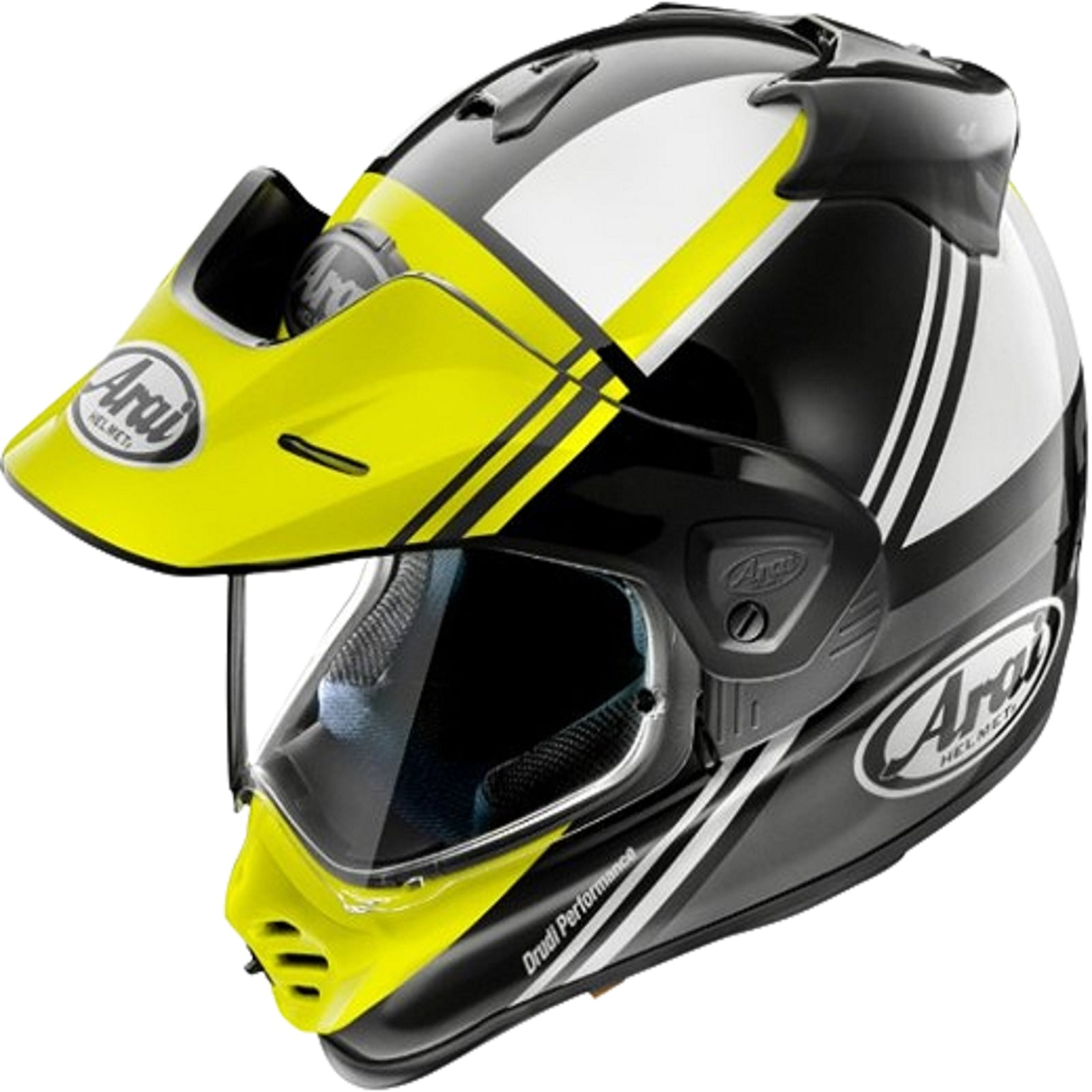 Arai XD-5 Cosmic Dual Sport Motorcycle Helmet Fluo Yellow MD - Walmart.com