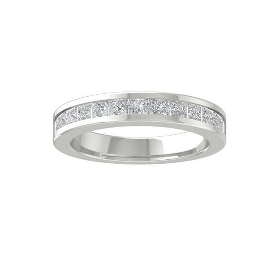 ARAIYA FINE JEWELRY 10K Yellow Gold Lab-Grown Diamond Wedding Ring (1 1 ...