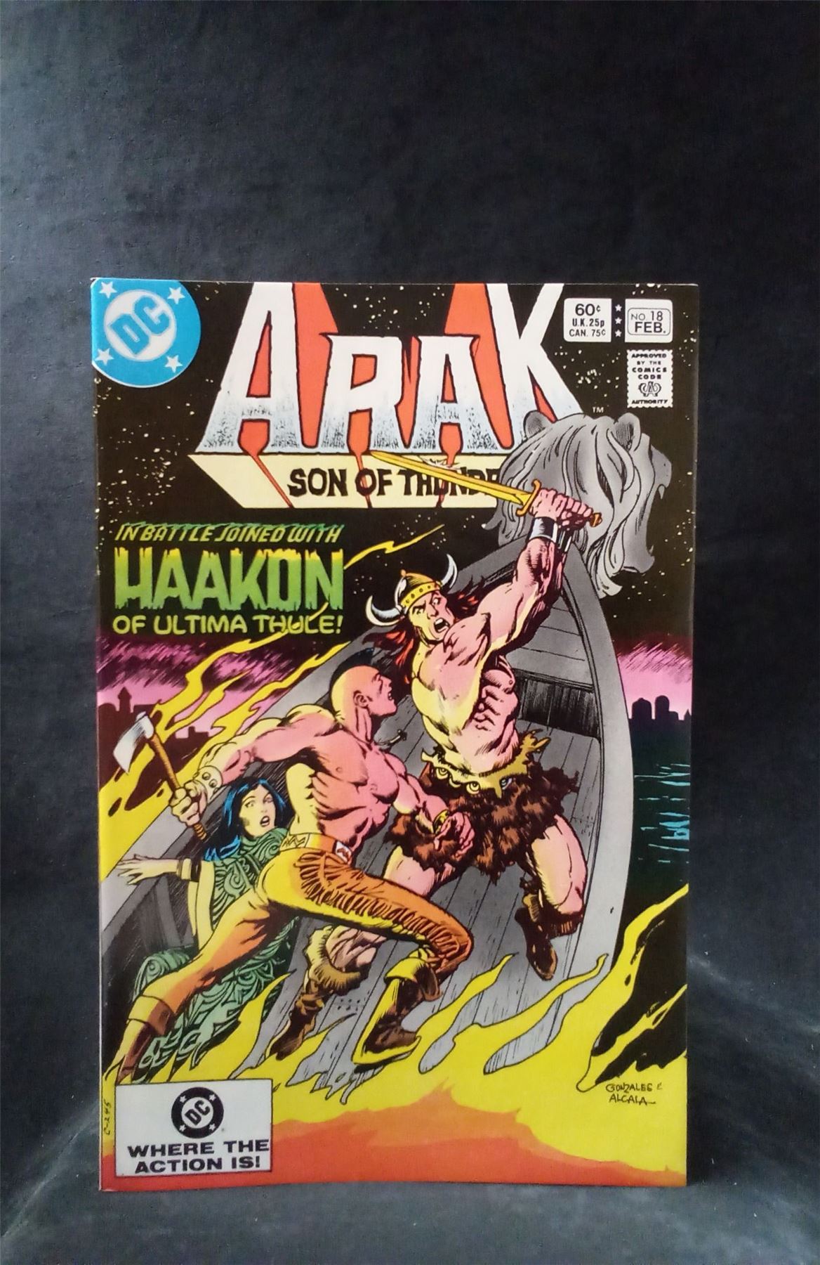 Pre-Owned Arak, Son of Thunder #18 1983 DC Comics Comic Book - Walmart.com