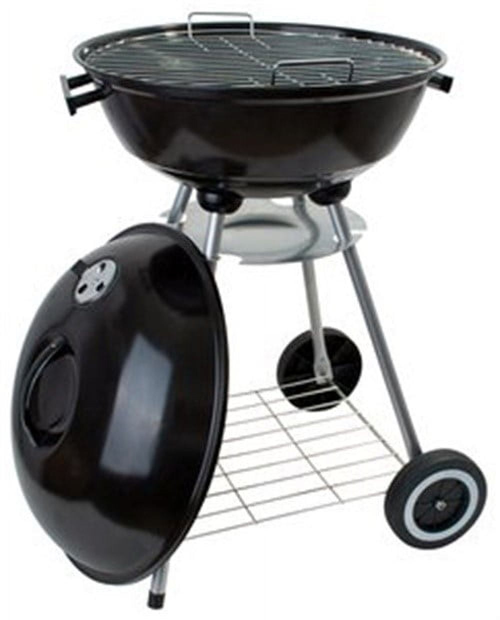 Aramco Imports 18”Charcoal Round Grill, Black Iron - Walmart.com