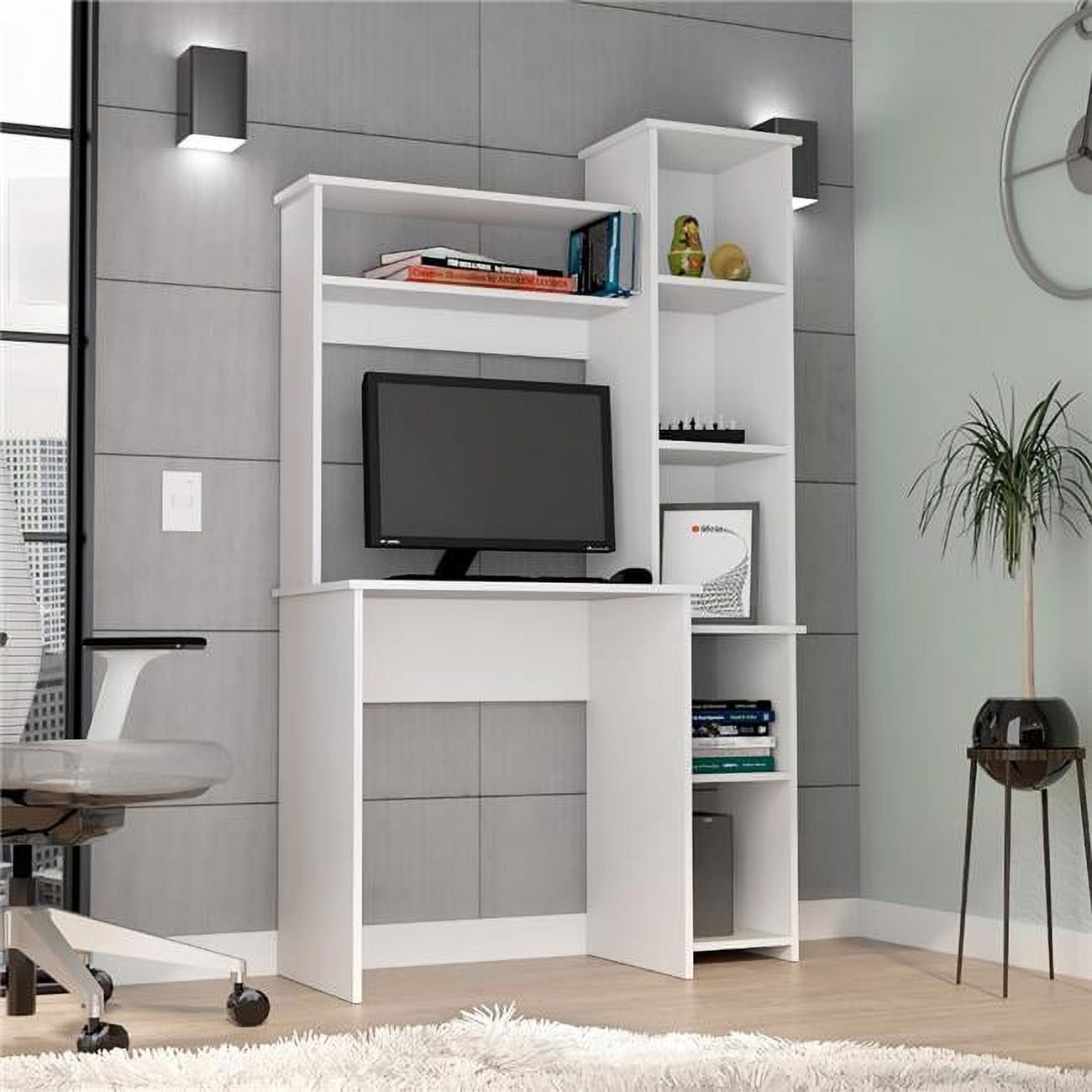 Aramis Desk, White - Walmart.com