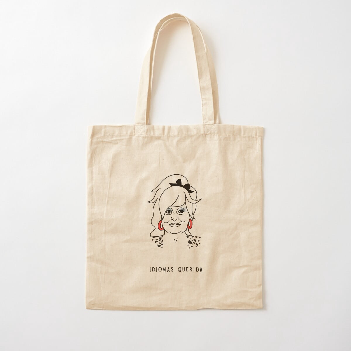 Aramis Fuster Languages Dear Cotton Tote Bag Canvas Tote Bag, Family ...