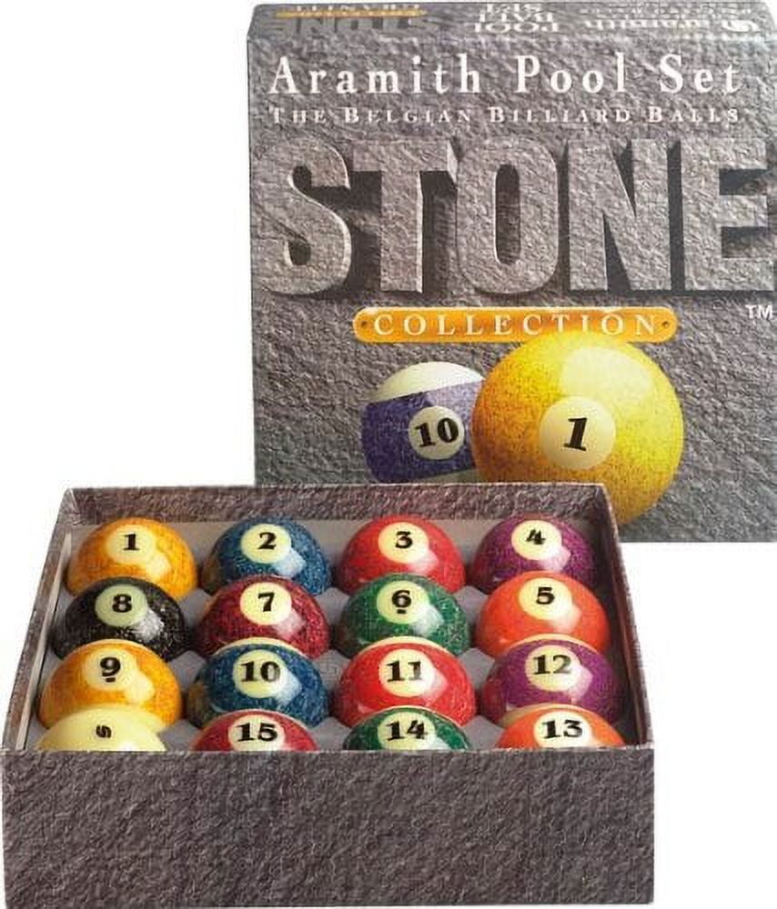 Aramith Stone Collection Pool and Billiard Ball Set - Walmart.com