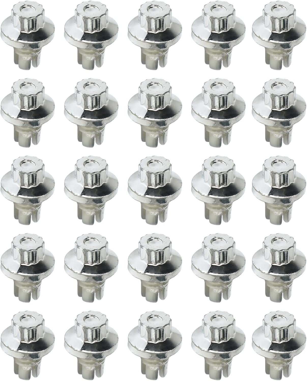 Aramox Car Wheel Rivets, 25 Pcs Wheel Rim Rivets Lip Rivets Nuts for AH ...