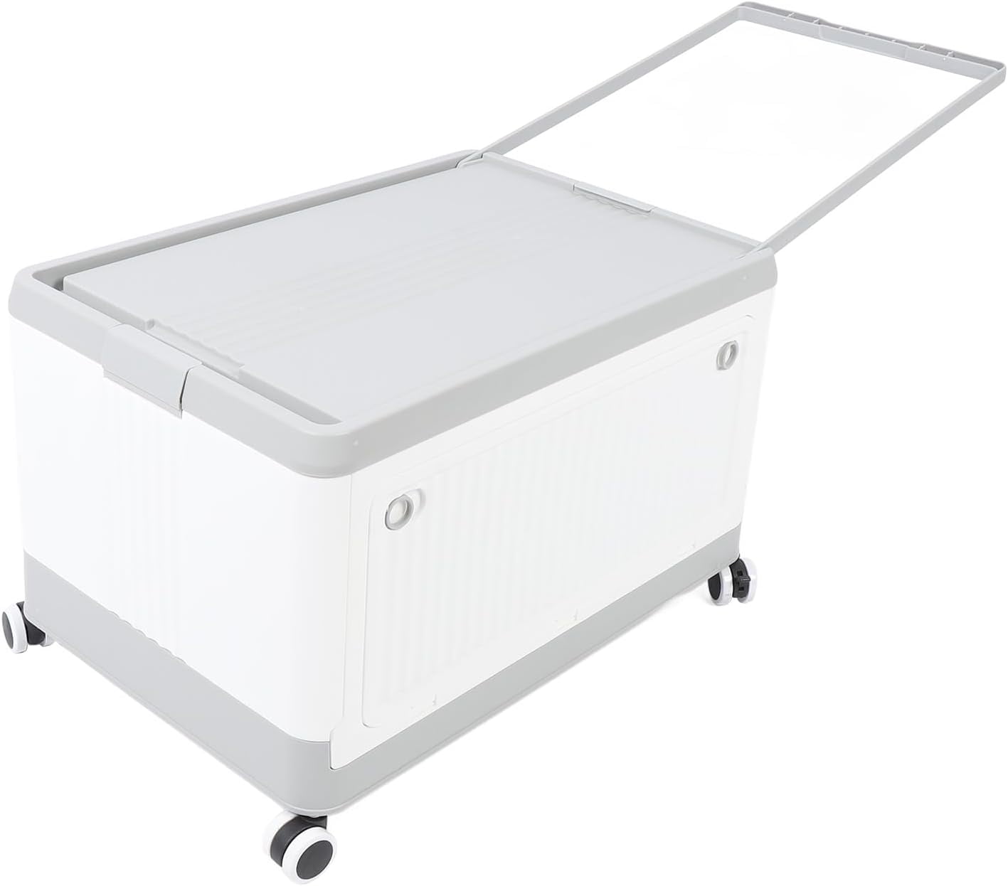 Aramox Large Capacity PP Rolling Storage Box, Sturdy Structure ...