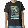 Arapaima Gigas Extreme Fisherman Outdoors Sport Angler T-Shirt, for Men ...