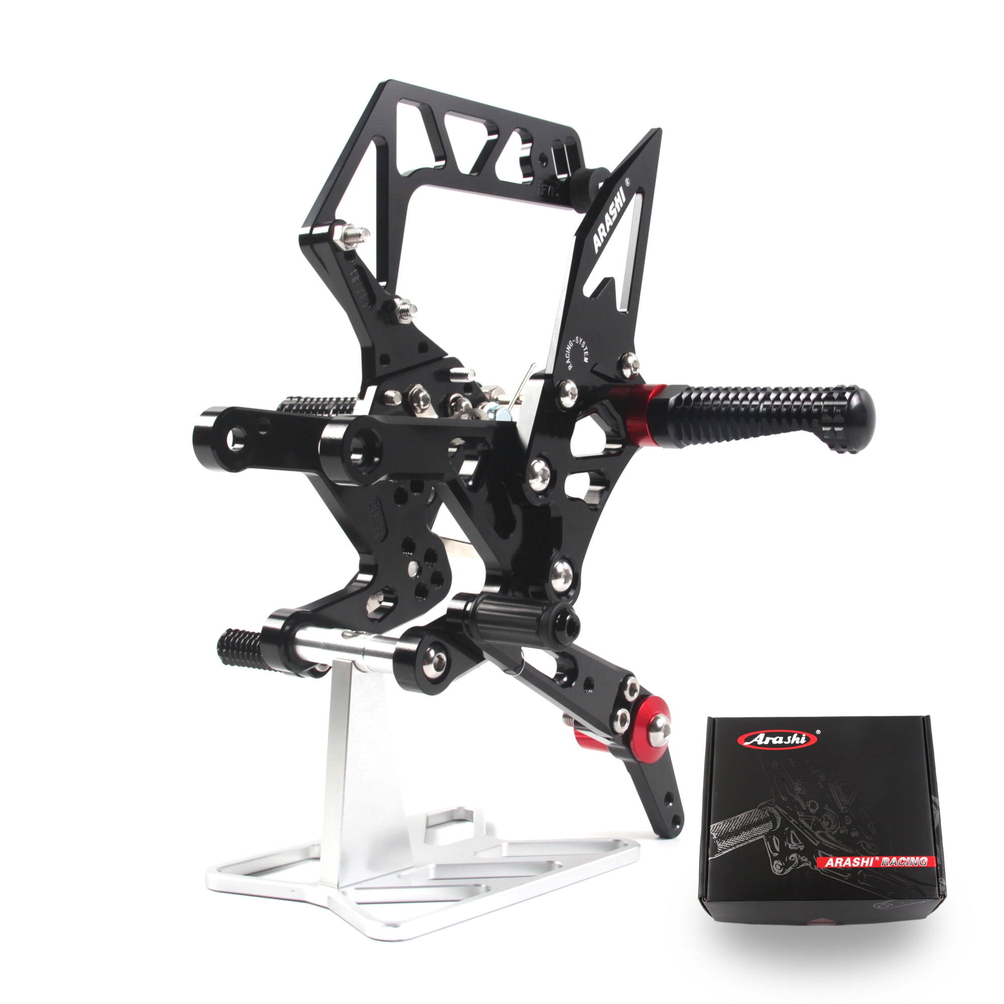 Arashi(Version 2.0) Adjustable Quick Shift Rearsets for YAMAHA YZF R1 ...