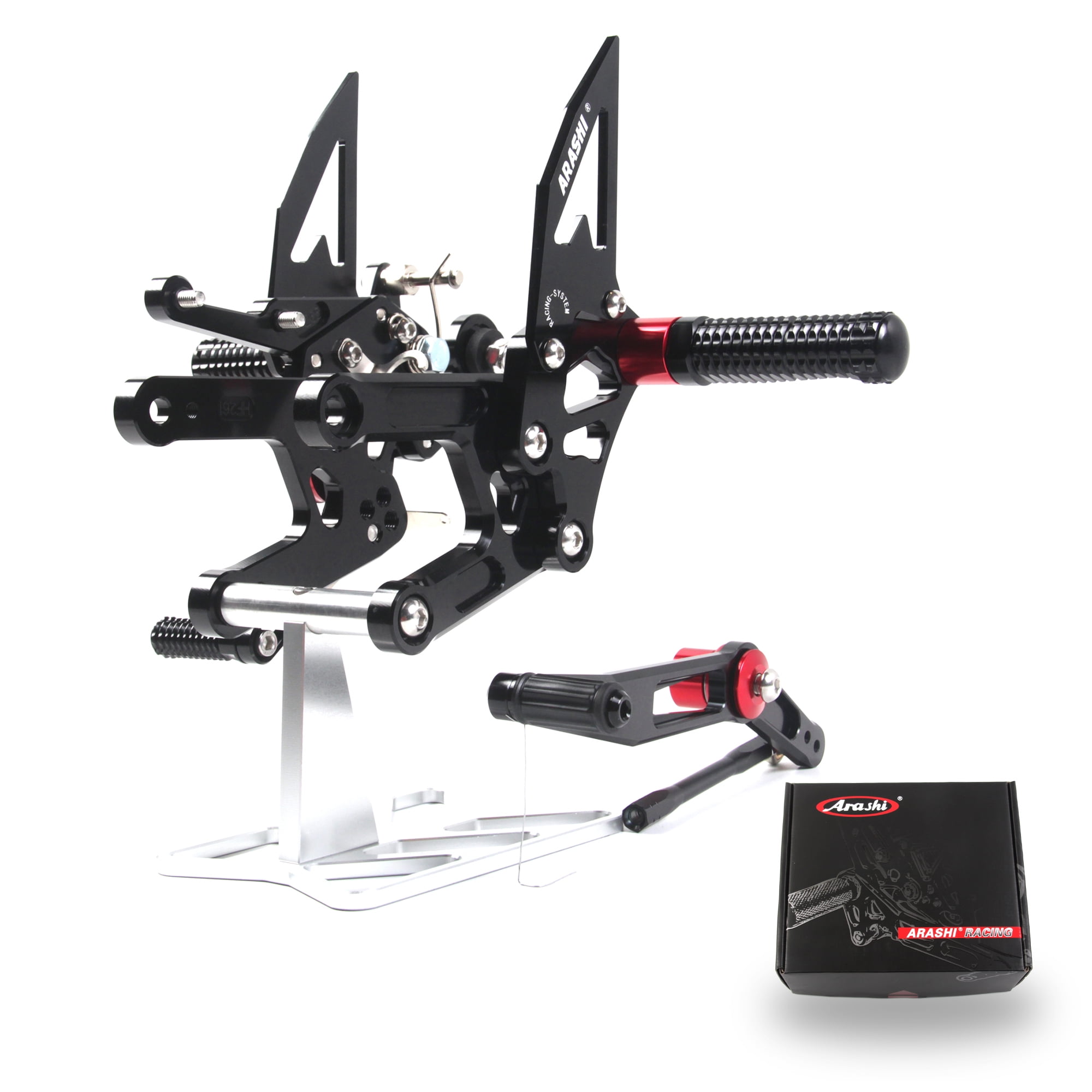 Arashi(Version 2.0) Adjustable Rearsets for YAMAHA YZF R6 2017 - 2023 ...