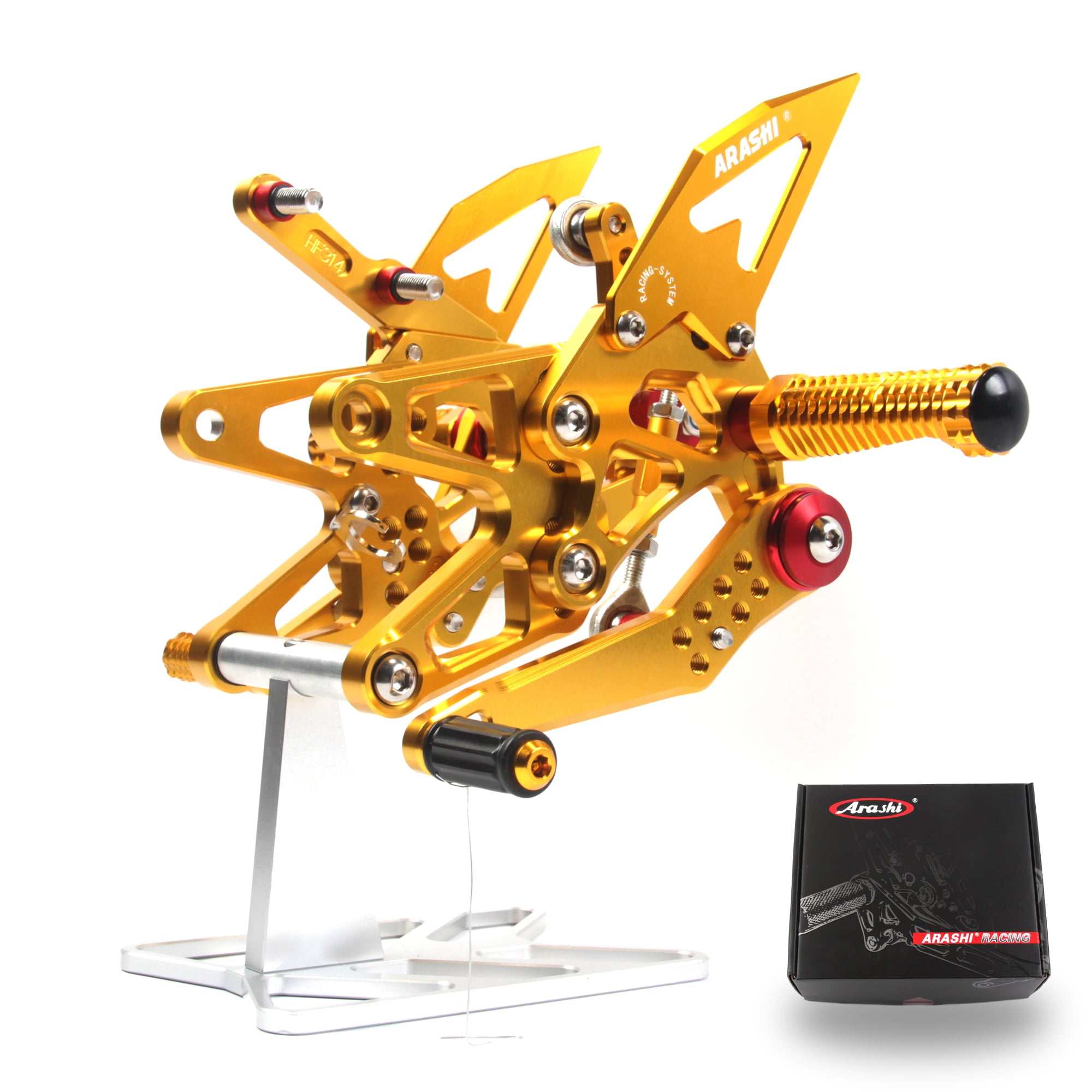 Arashi (Version 2.0) Quick Shift Rearsets for Triumph Daytona 675 / R ...