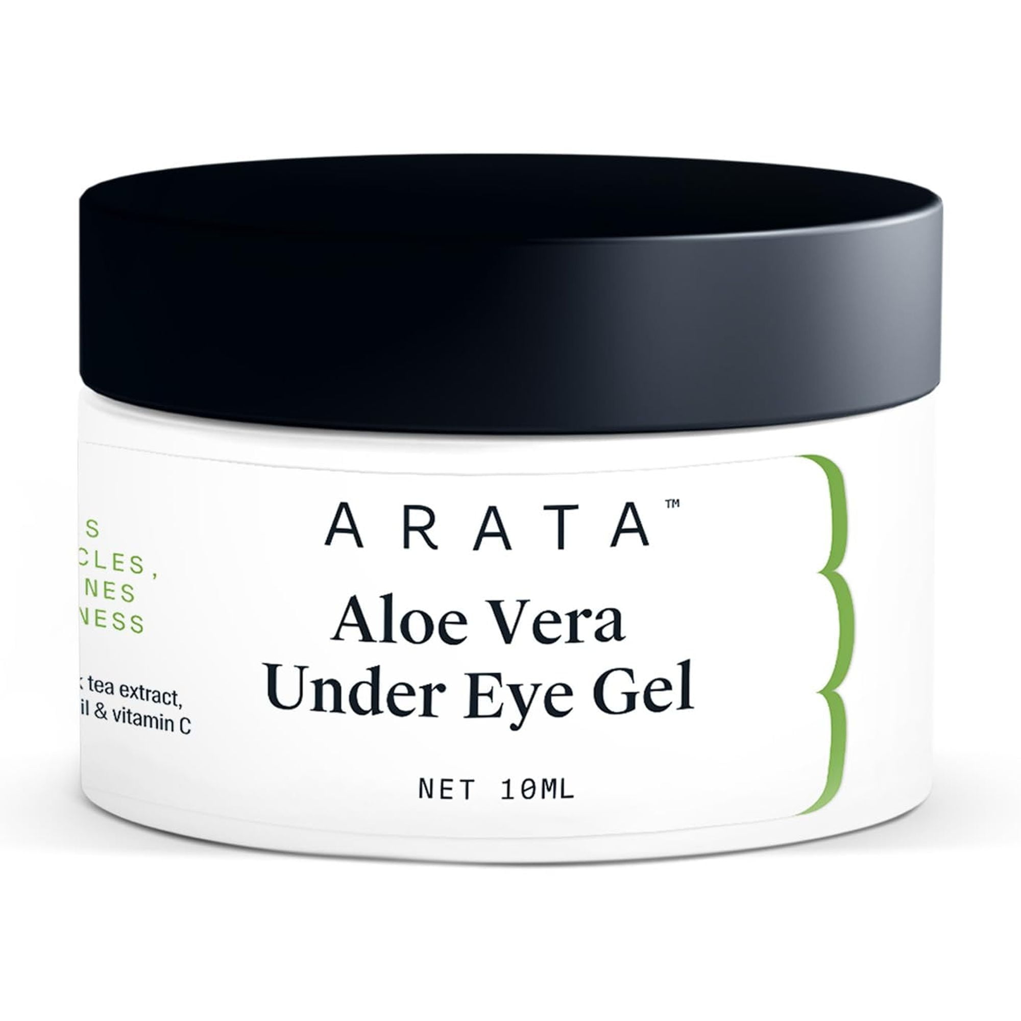 Arata Aloe Vera Under Eye Gel For Dark Circles, Fine Lines & Puffiness ...