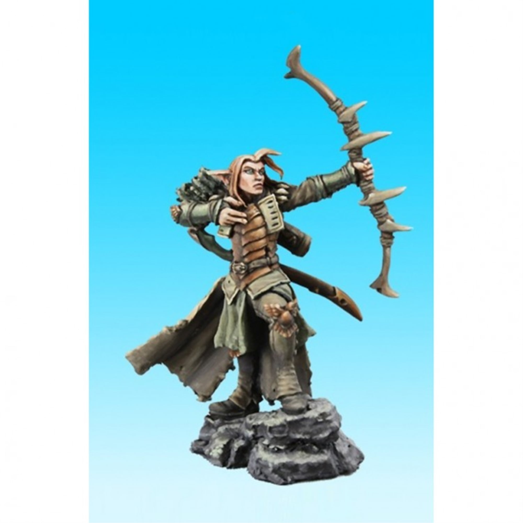 Arathanel, Elf Ranger - 1 Unpainted 28mm Heroic Scale Miniature - Dark ...