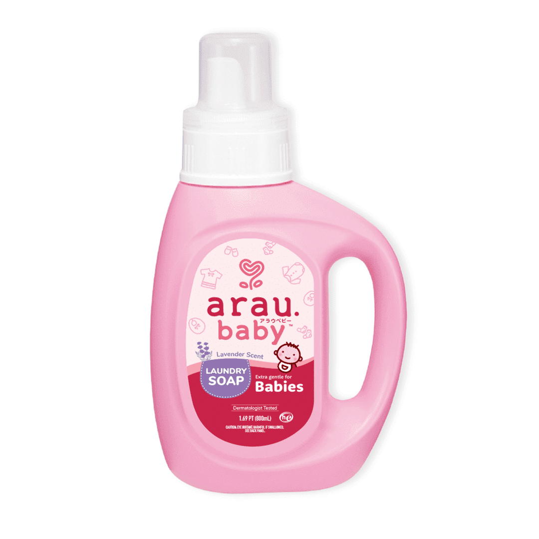 Arau Baby Foam Laundry Soap - Plant Based, Safe for Newborns, No ...