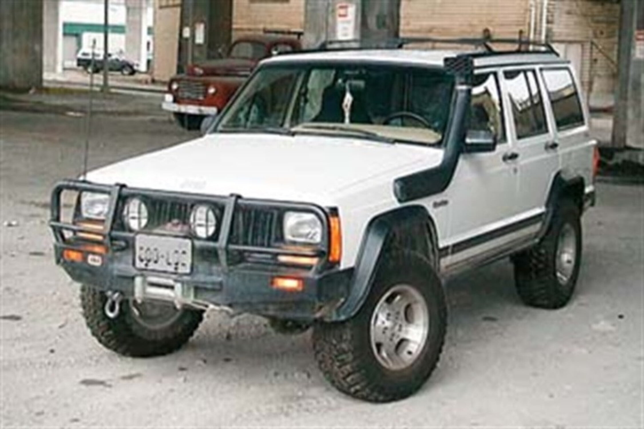 ARB Winchbar Suit SRS for Jeep XJ Cherokee 1984-1996 * Heavy-Duty Front ...