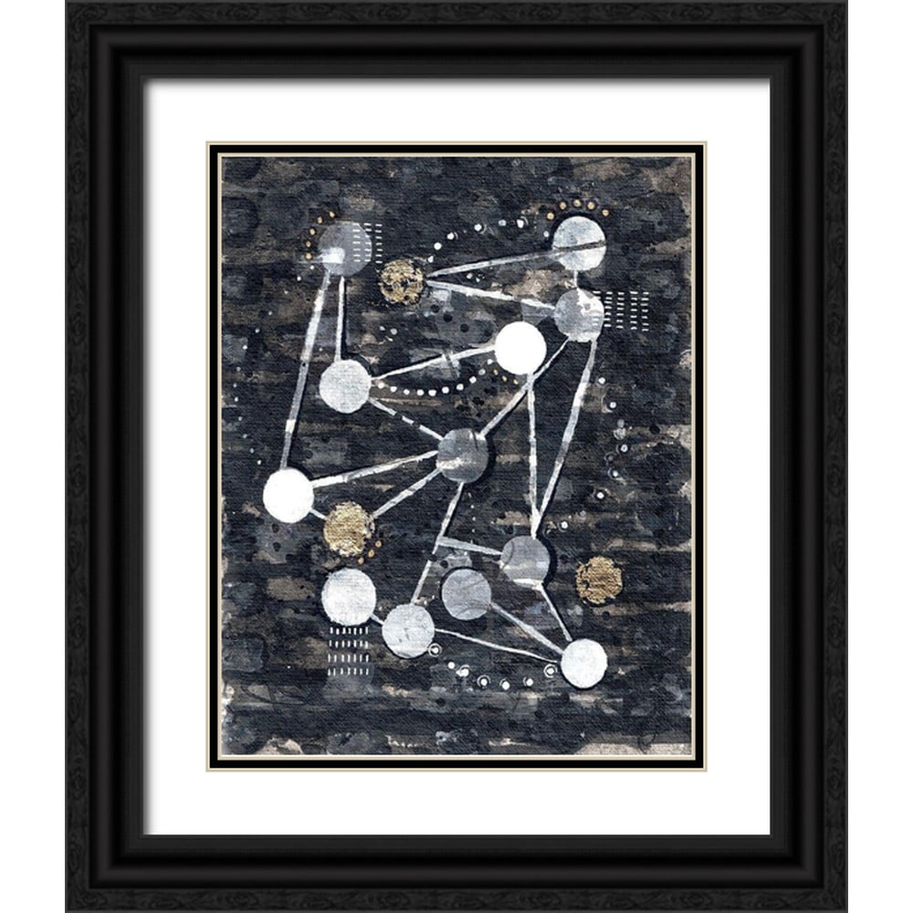 Arbel, Lori 12x14 Black Ornate Wood Framed with Double Matting Museum ...