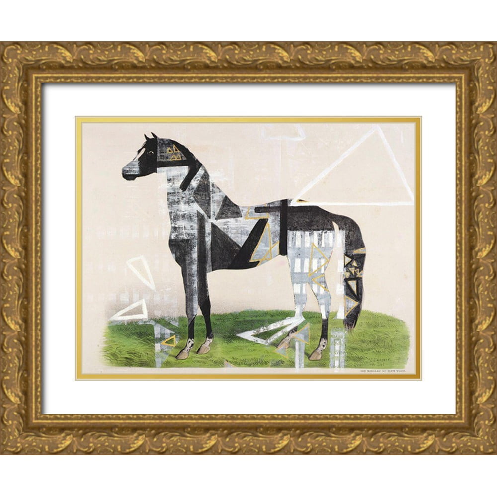 Arbel, Lori 14x12 Gold Ornate Wood Framed with Double Matting Museum ...