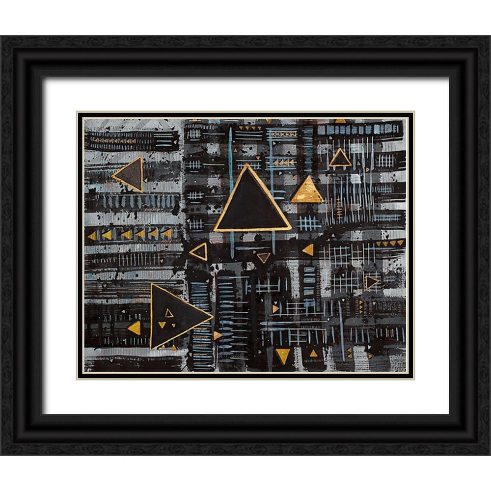 Arbel, Lori 18x15 Black Ornate Wood Framed with Double Matting Museum ...