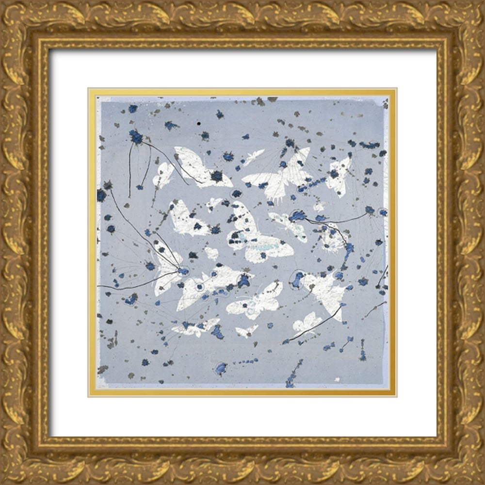 Arbel, Lori 26x26 Gold Ornate Wood Framed with Double Matting Museum ...