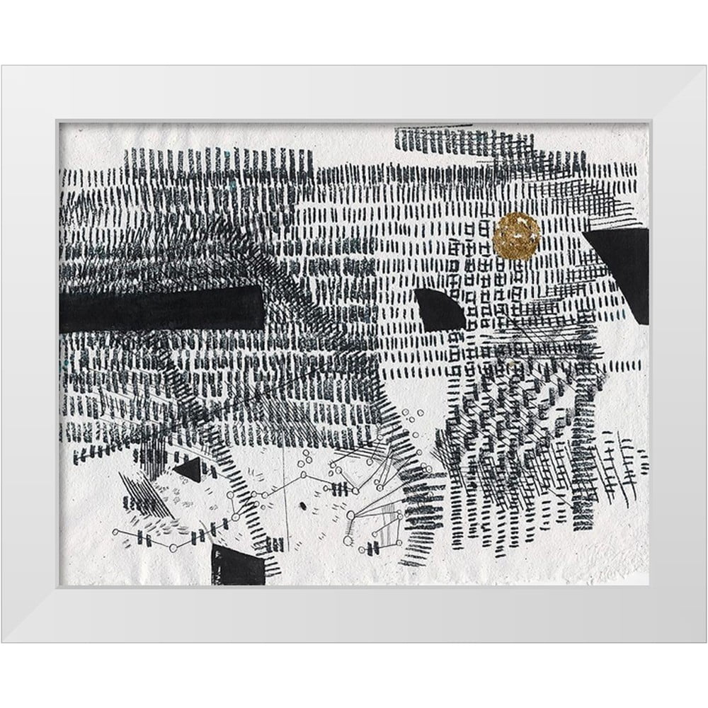 Arbel, Lori 32x26 White Modern Wood Framed Museum Art Print Titled ...
