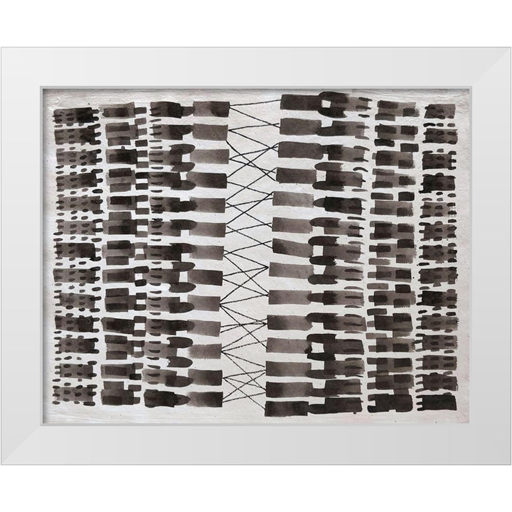 Arbel, Lori 32x26 White Modern Wood Framed Museum Art Print Titled ...