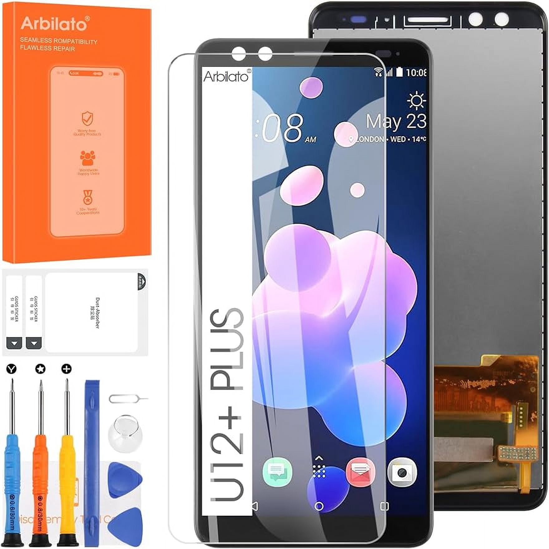 Arbilato Screen For HTC U12 Plus Screen Replacement For HTC U12+ LCD ...