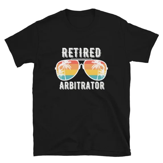 Arbitrator Retired Retirement Party Graphic Novelty Souvenir Gift ...
