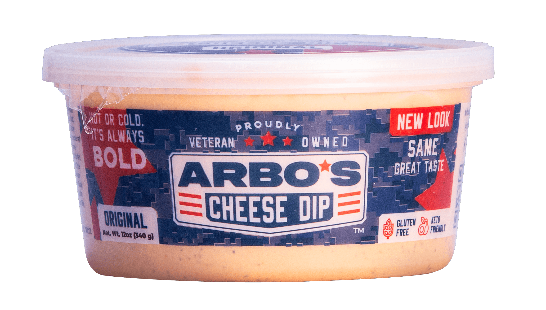 Arbo's Gluten-Free American Cheese Dip, Tub Shelf-Stable, 12 oz ...