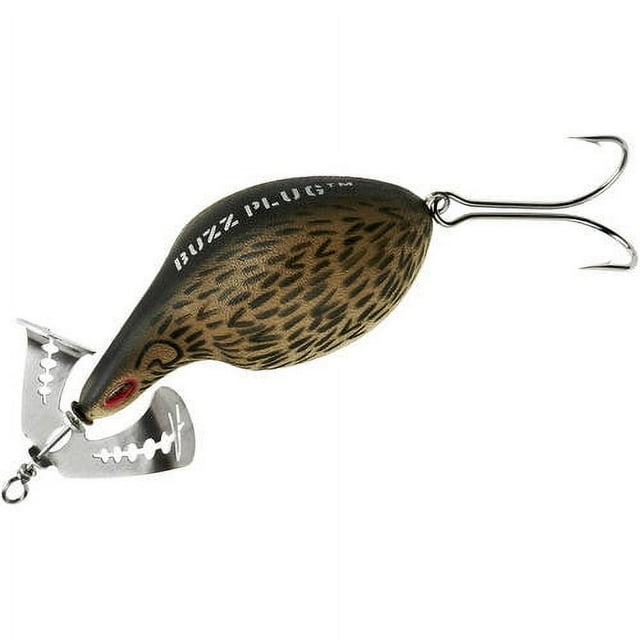 Arbogast Buzz Plug Jr. Buzzbaits 2 3/8" Rat 5/8 oz. - Walmart.com