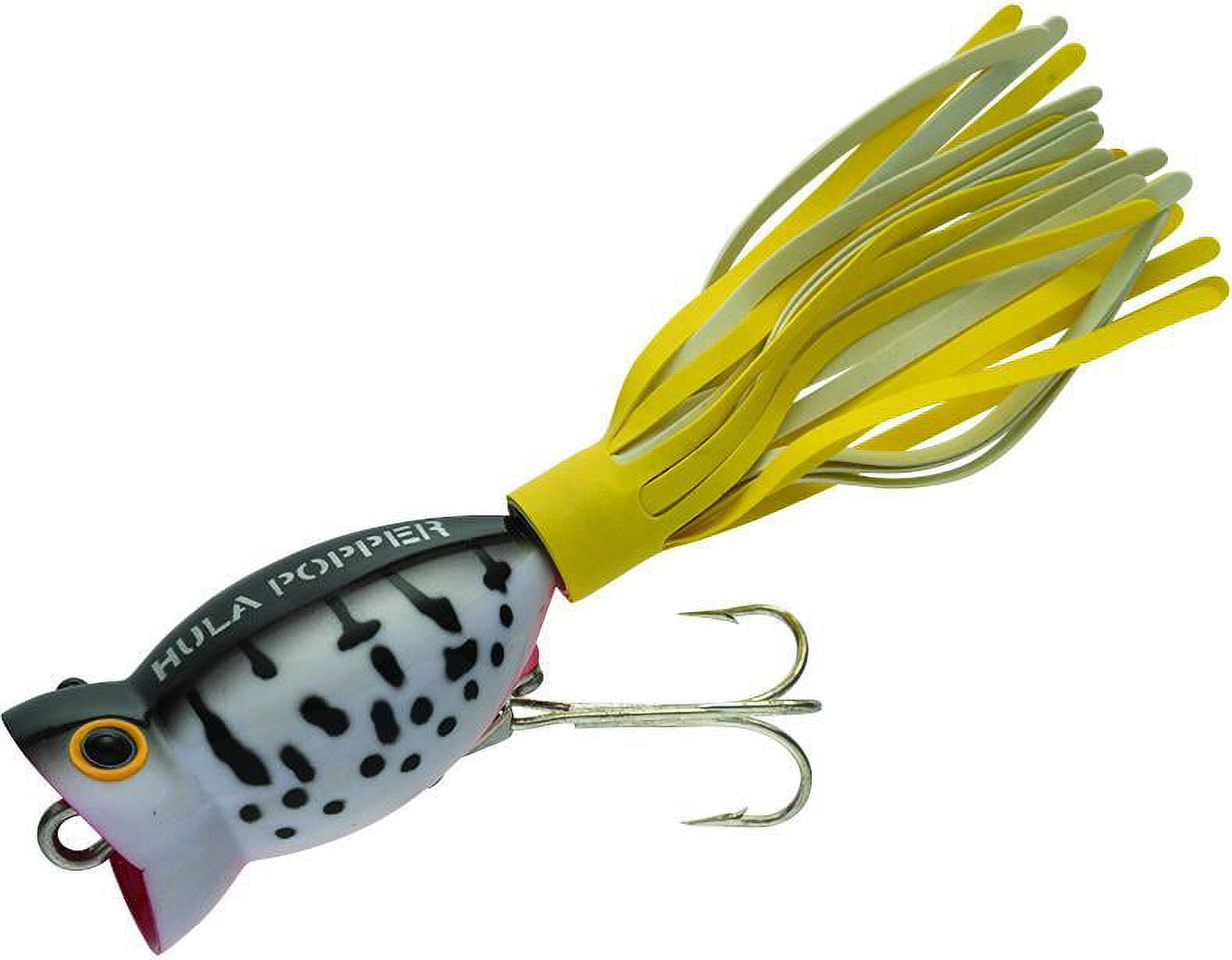 Arbogast Hula Popper 1.75'' 1/4oz Coachdog/Orange Bel - Walmart.com