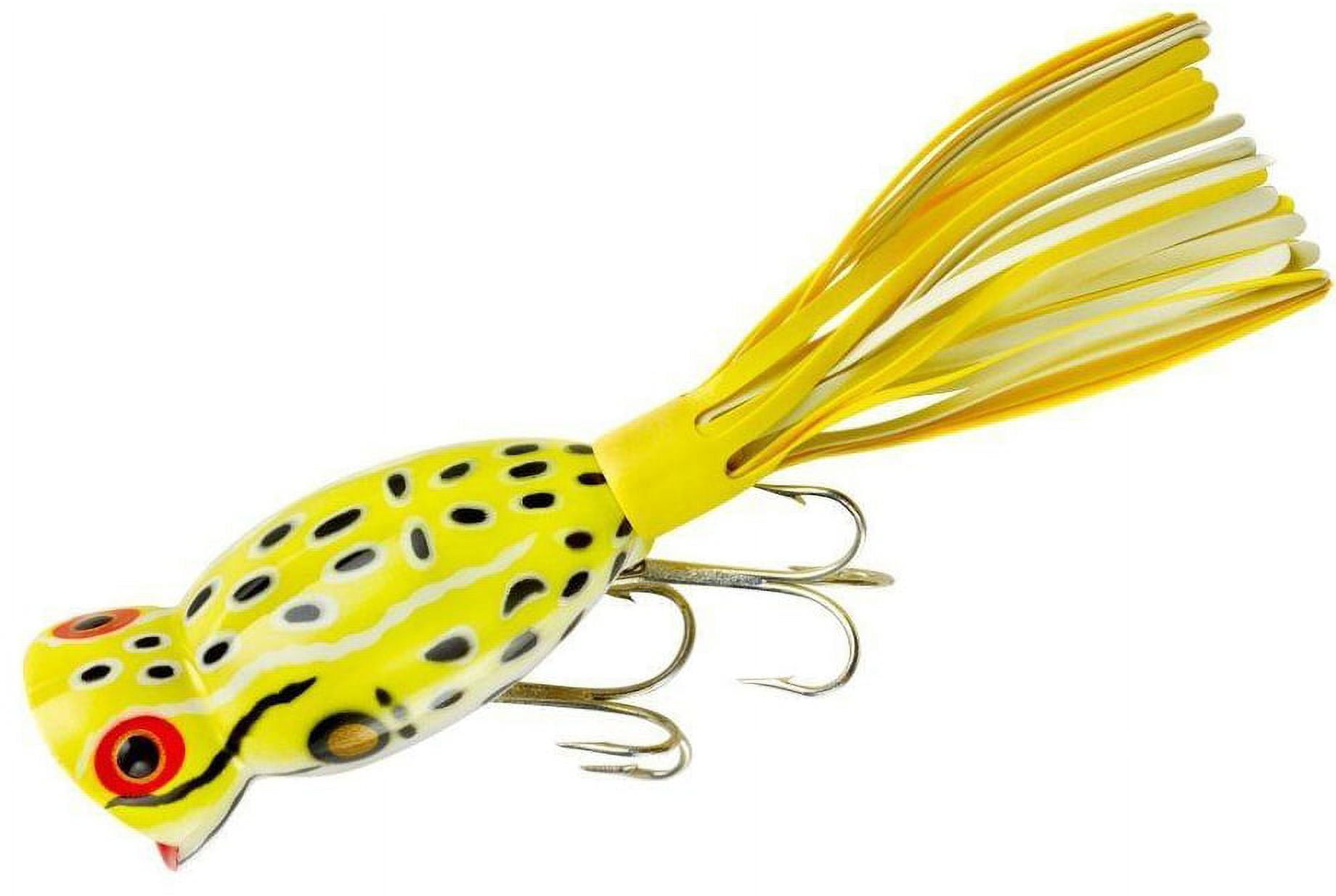 Arbogast Hula Popper 3/8 oz Fishing Lure - Swamp Frog - Walmart.com