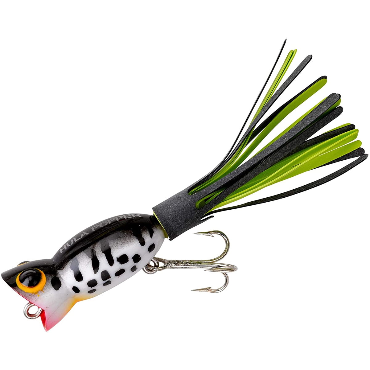 Arbogast Hula Popper 5/8 oz Fishing Lure - Black Coach Dog - Walmart.com