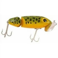 Arbogast Jointed Jitterbug 5/8 oz Fishing Lure - Frog/White Belly ...