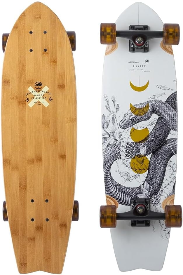 Arbor Bamboo Sizzler 32" Complete Cruiser Board - Perfect for Kids ...
