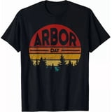 Arbor Day Plant Trees Earth Day Retro Nature Climate Earth T-Shirt ...