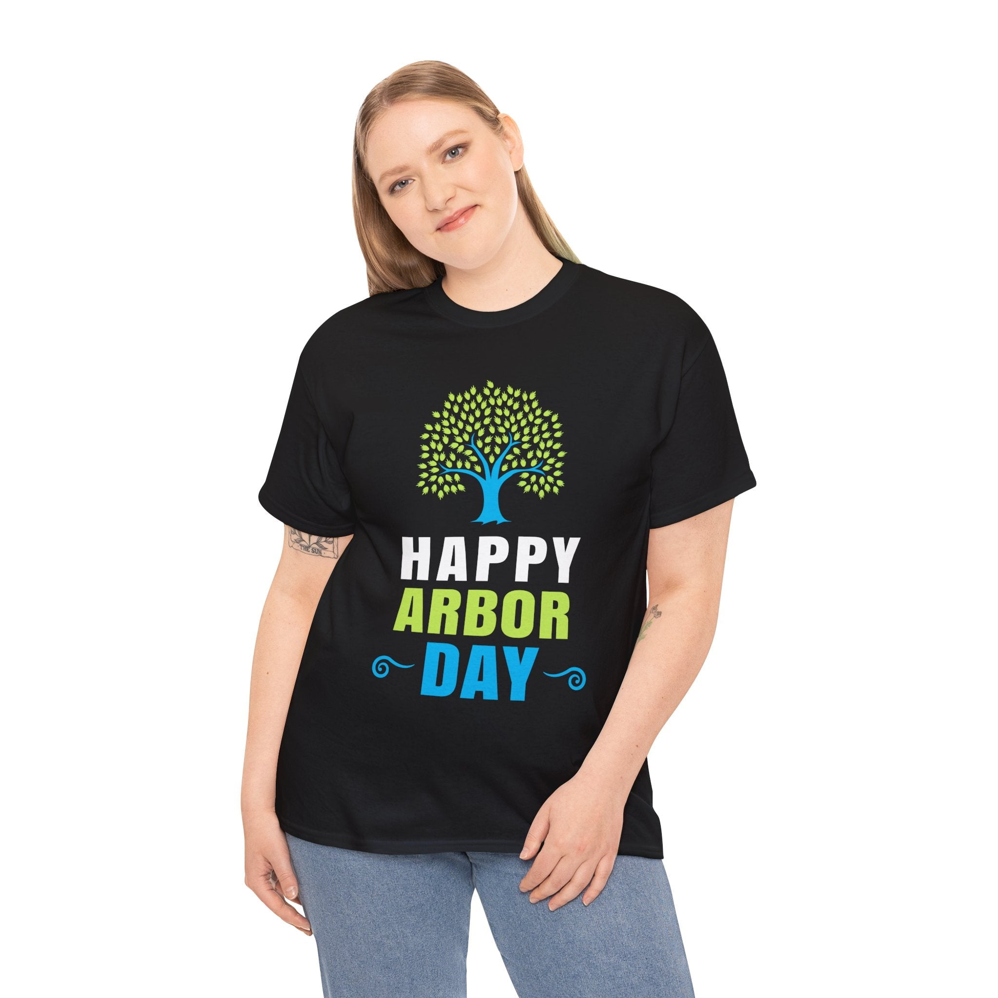 Arbor Day Tree Hugger Tree Care for a Happy Arbor Day Plus Size Shirts ...