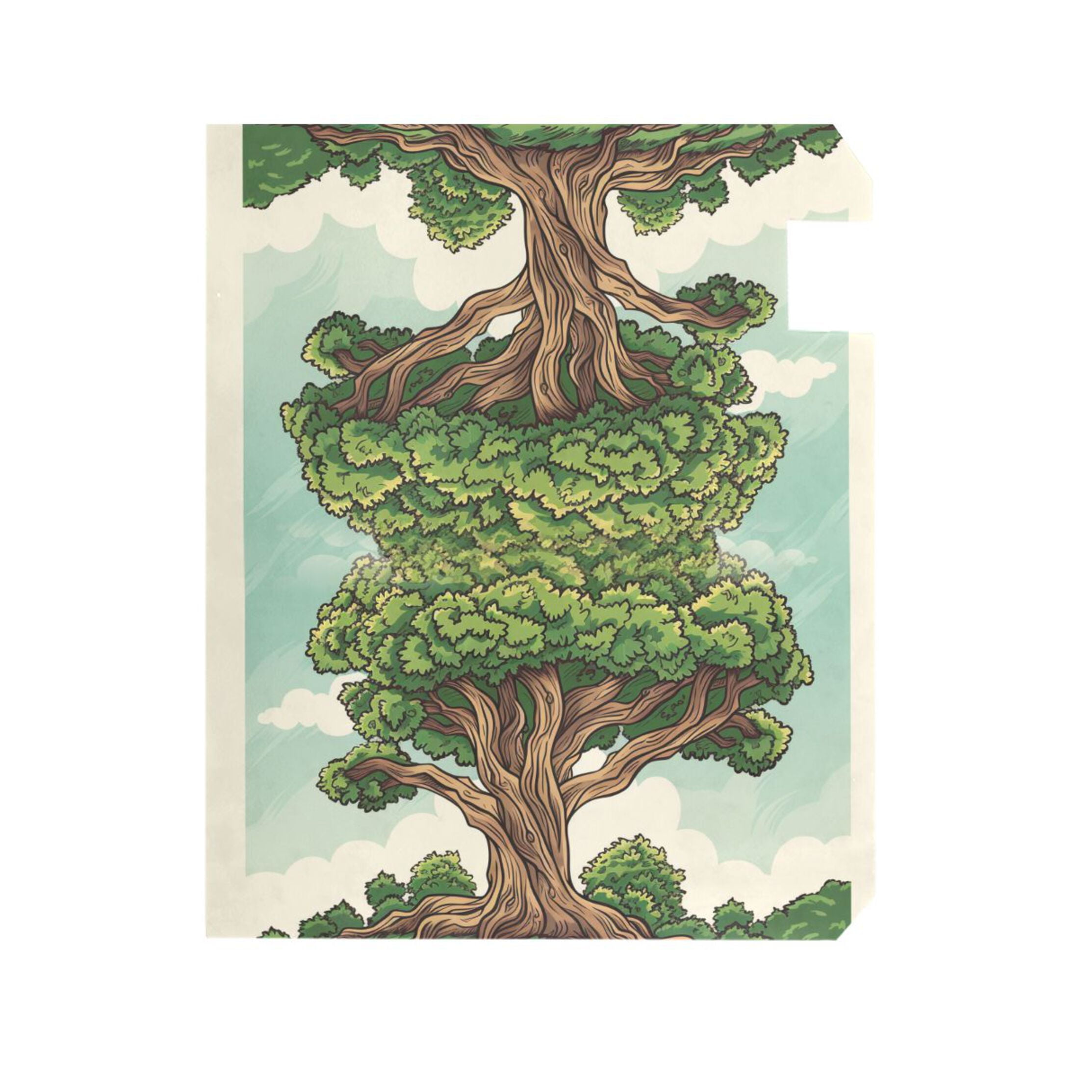 Arbor Day Tree Mailbox Covers Magnetic Post Box Cover Wraps Standard ...