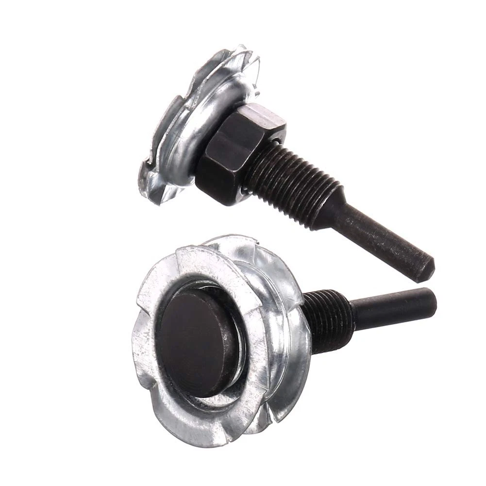 Arbor Mandrel For Drill 1/4" Shank 1/2" Threads Adapter Buffing ...
