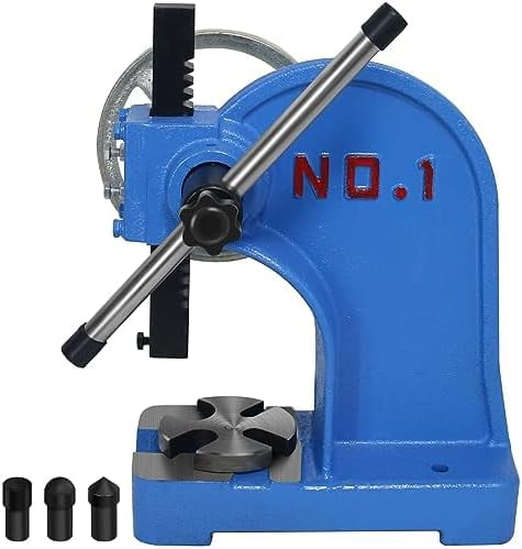 Arbor Press 1 Ton,Ratchet Leverage Arbor Press with Handwheel,5.5 ...