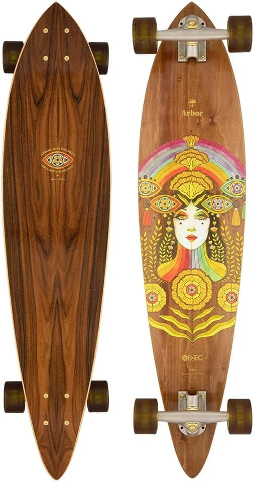 Arbor Solstice B4BC Fish 37in Performance Complete Longboard - Mellow ...